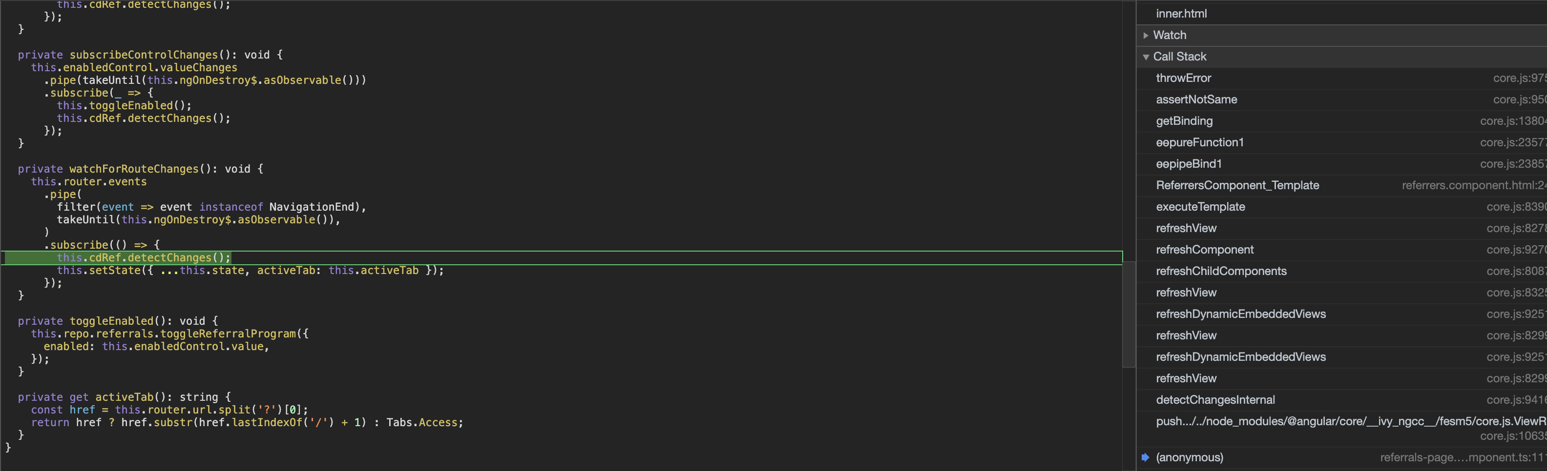[Ivy] ASSERTION ERROR: Should be run in update mode · Issue #32756 · angular/angular · GitHub