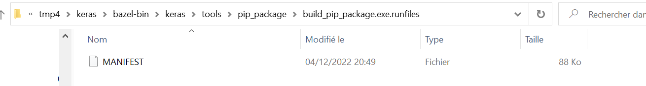 Build of Keras from source fails on Windows "cp: cannot stat 'bazel-bin/keras/tools/pip_package ...