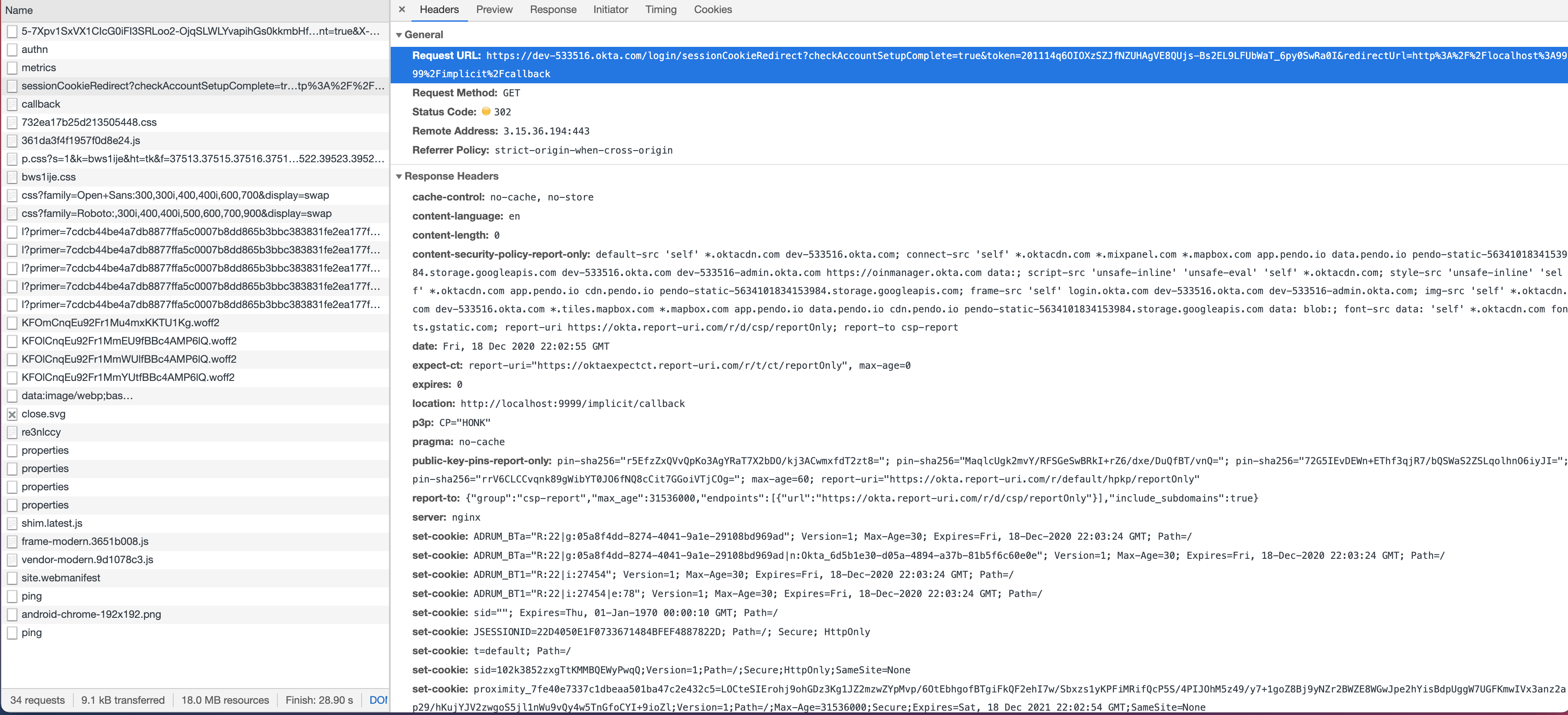 Redirect to /implicit/callback after signInWithCredentials does not update authState · Issue #65 ...