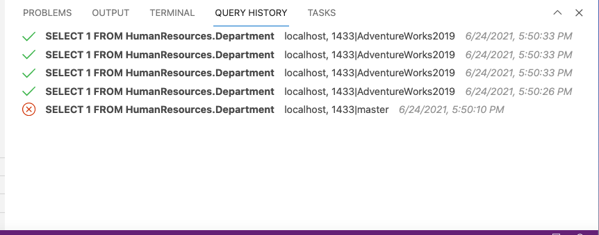 Clear All History Button Missing From Query History View · Issue 15909 · Microsoft