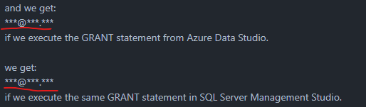 GRANT CREATE VIEW · Issue #21329 · microsoft/azuredatastudio · GitHub