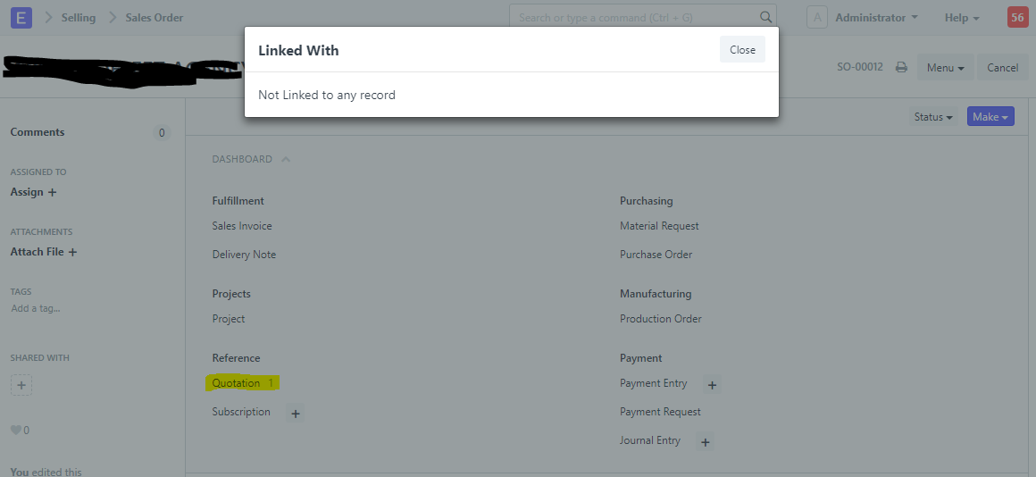 Missing Links Between Doctypes · Issue 11696 · Frappe Erpnext · Github