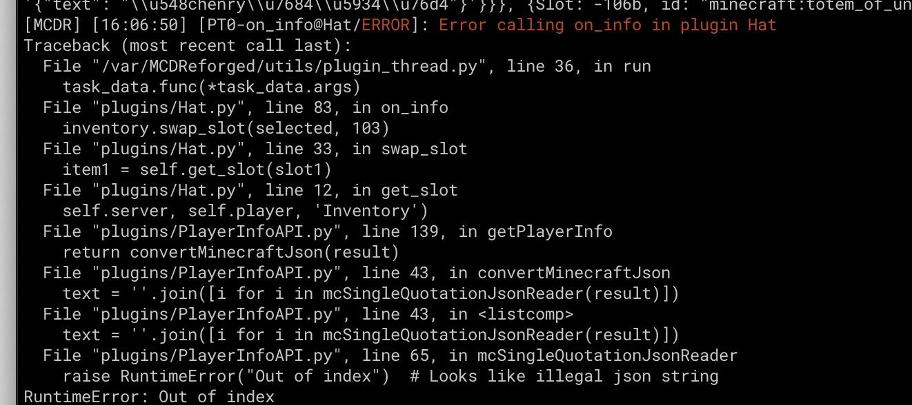 每次戴上或者戴不上都是玄学问题 · Issue #2 · BelowZeroKelvin/MCDR-Hat · GitHub