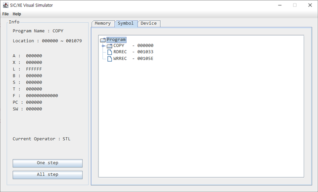 GitHub - enochjung/SIC-XE-Simulator