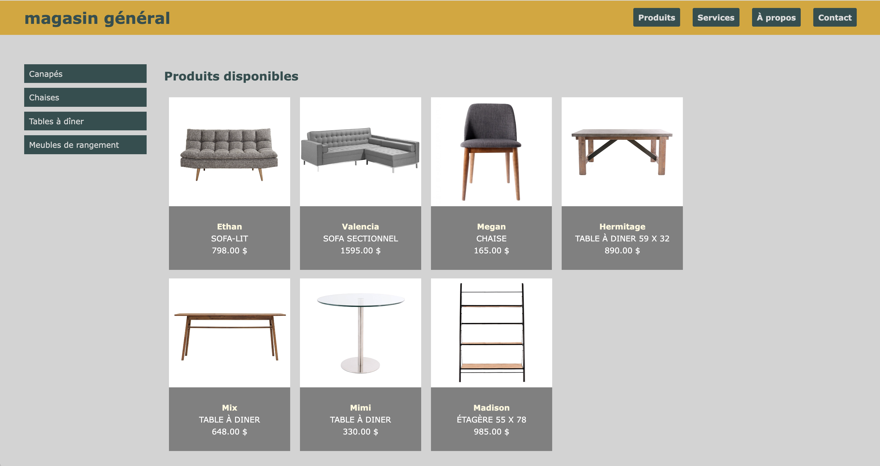 GitHub - claudiaLisboa/General-store