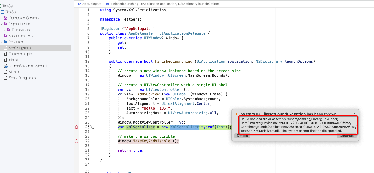 can't load XmlSerializer lib on .Net 6.0 and .Net 7.0 · Issue #83572 · dotnet/runtime · GitHub