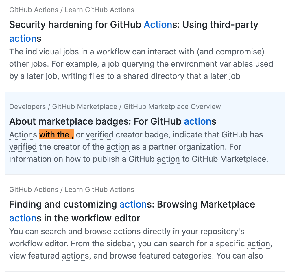 Search results don't handle images · Issue #7029 · github/docs · GitHub