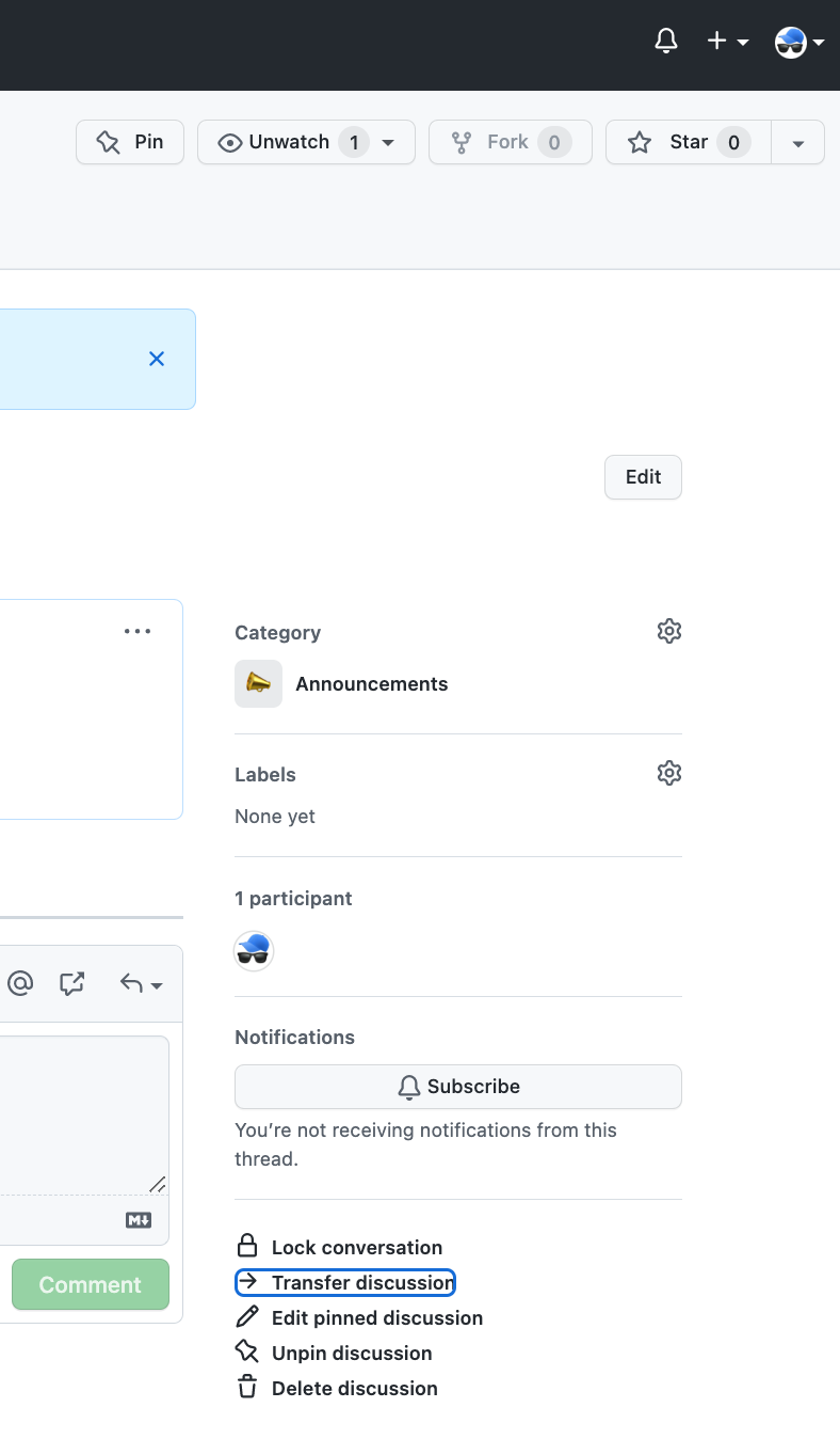 Transfer discussion dialog is tiny · community · Discussion #15740 · GitHub
