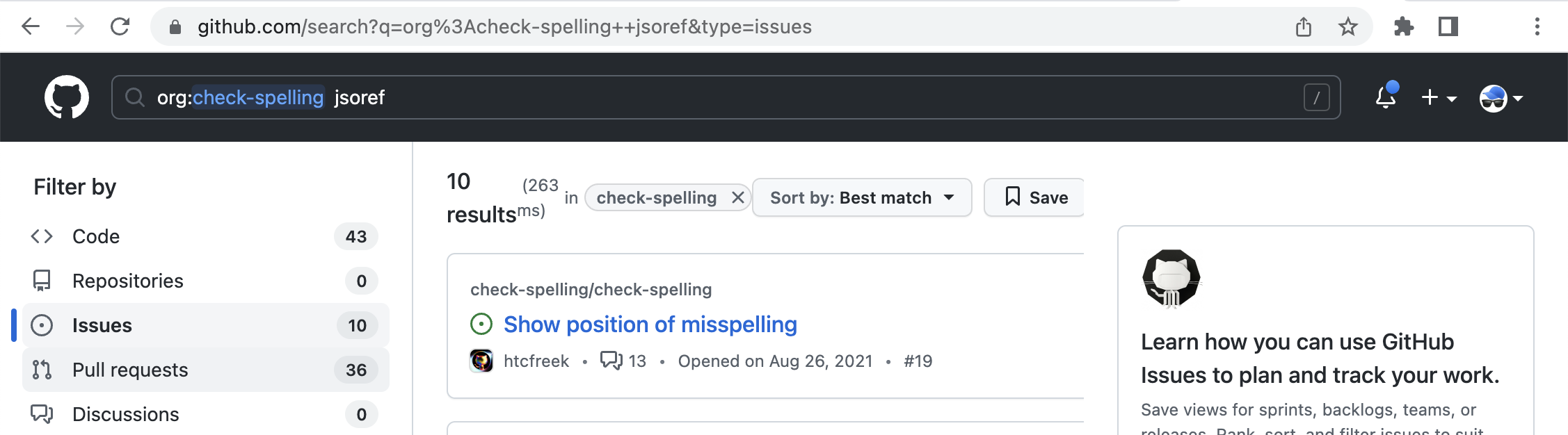 Wrapping for result count / times is bad for fairly reasonably sized window · community ...