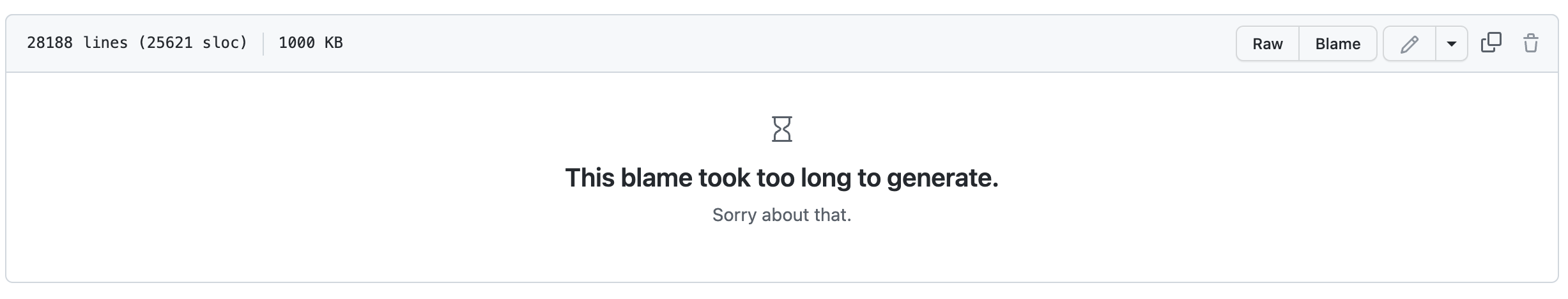 Blame Pages Especially Failed To Load Blame Pages Should Offer Links To Normalblob View