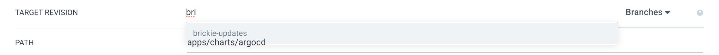 `Target Revision` dropdown is zorder behind the `Path` field · Issue #12148 · argoproj/argo-cd ...