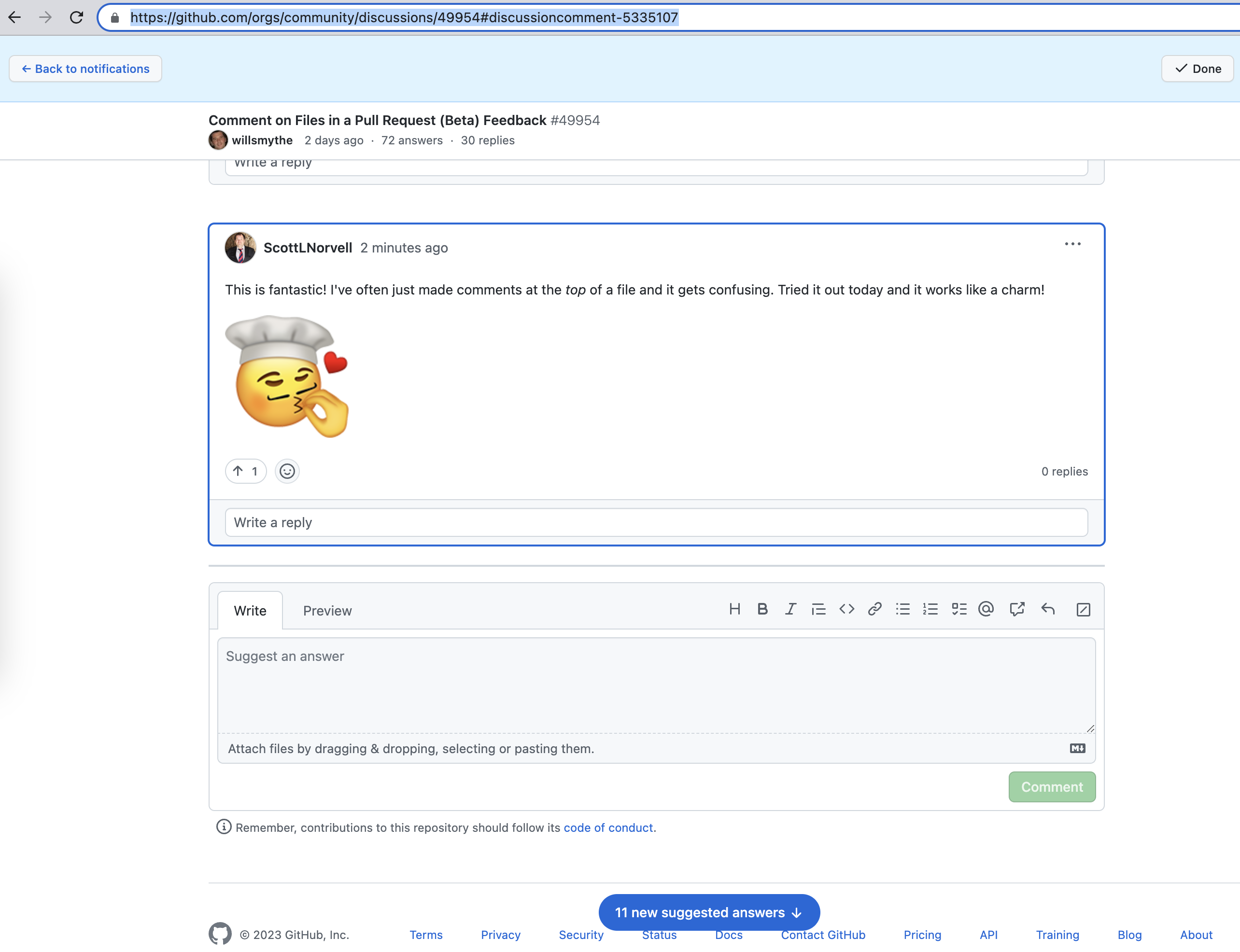New suggested answers is confused · community · Discussion #50142 · GitHub
