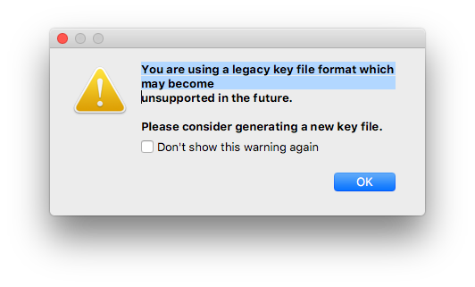 Bad line wrapping on macOS with legacy key format warning · Issue #1788 · keepassxreboot ...
