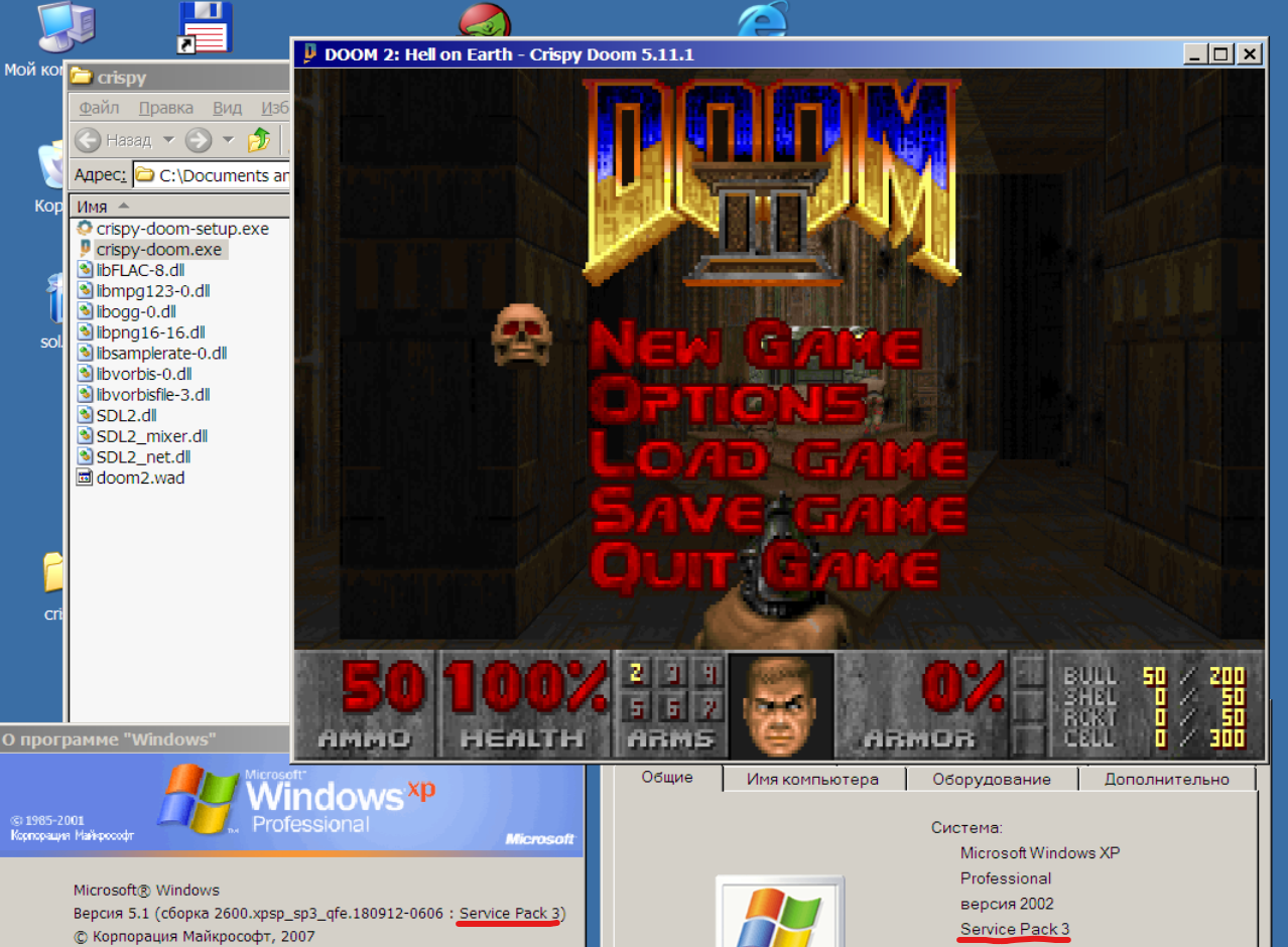 Windows xp does not have the required api for crispy to run · Issue ...
