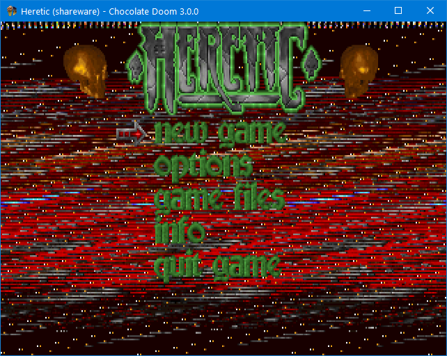 [Heretic] Broken title screen · Issue #1065 · chocolate-doom/chocolate ...