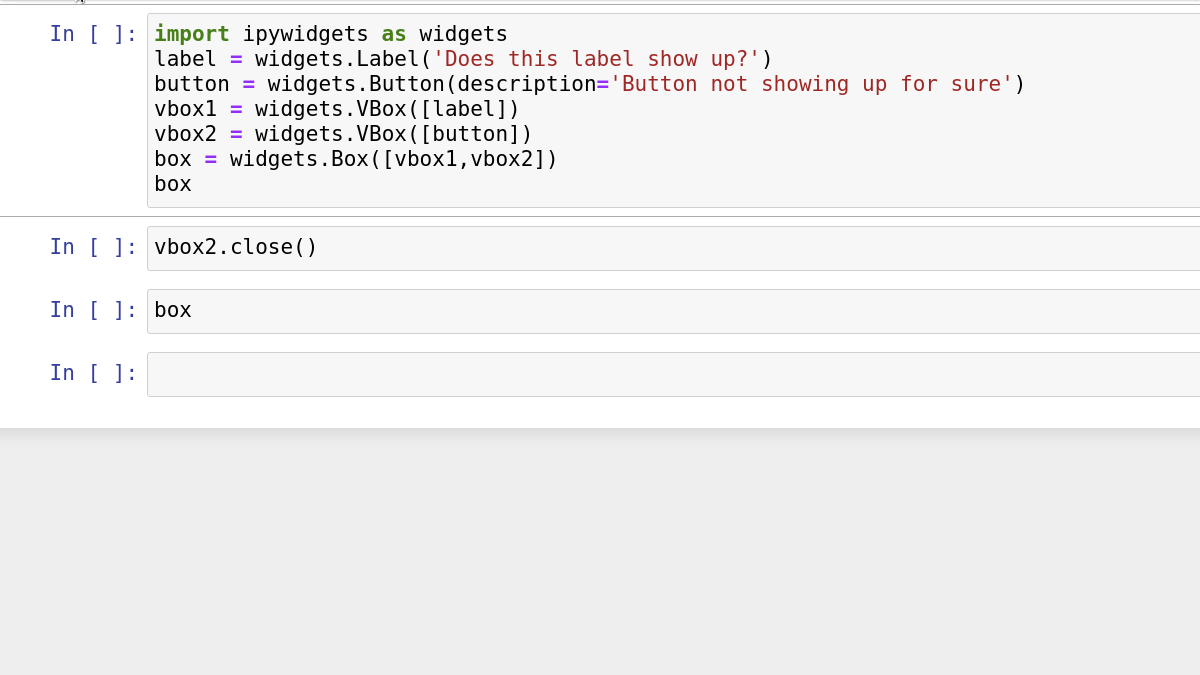 Calling `.close()` on a box's children causes rendering issues · Issue ...