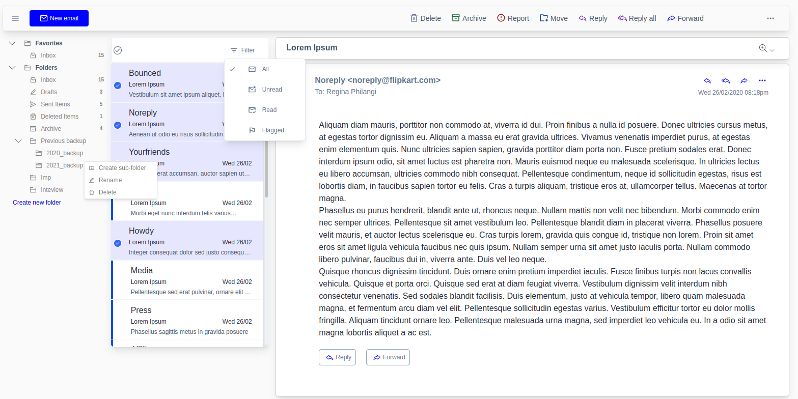 GitHub - gaurishxjfk/outlook-clone