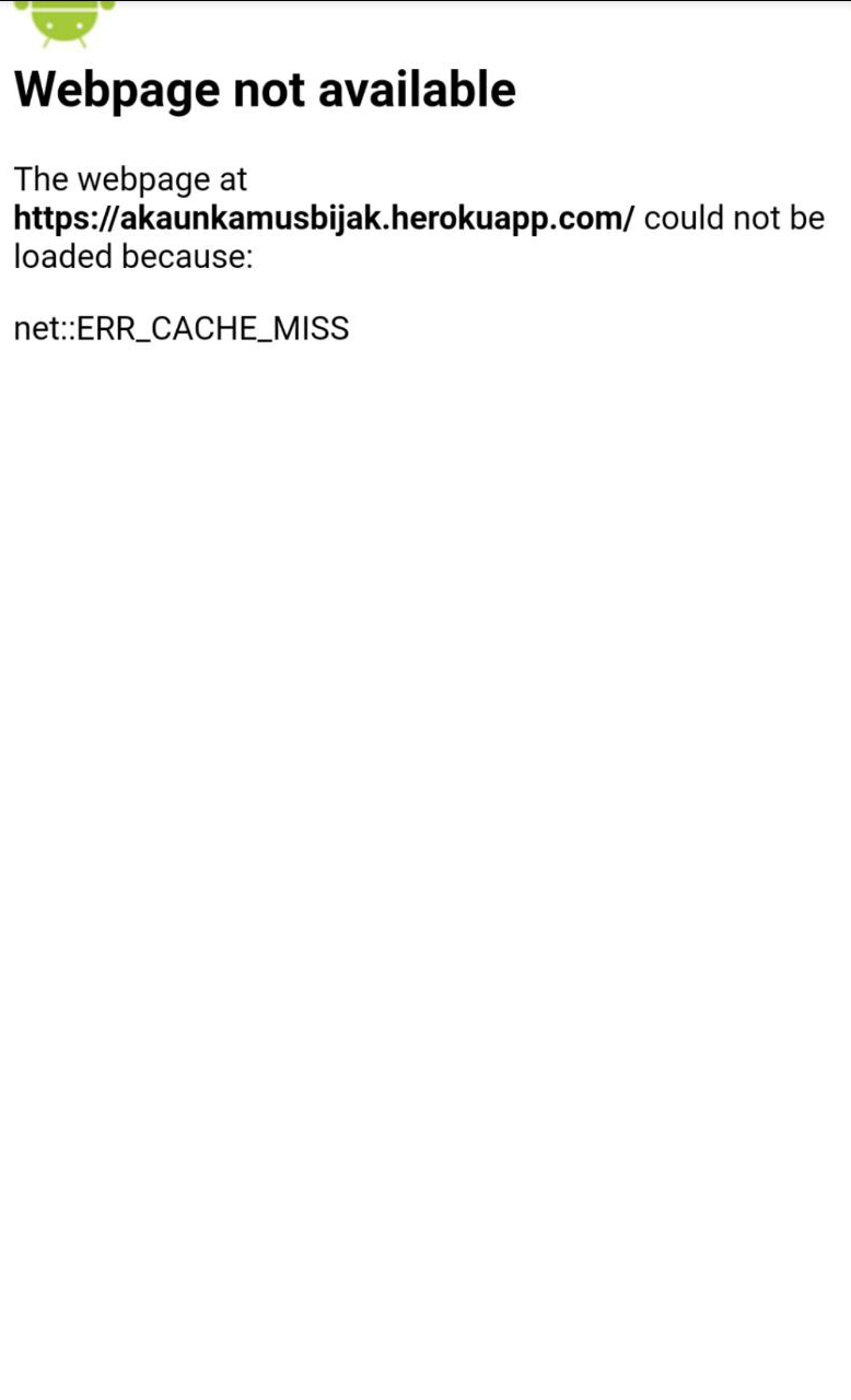 WebView showing ERR_CACHE_MISS on app production build · Issue #55815 · flutter/flutter · GitHub