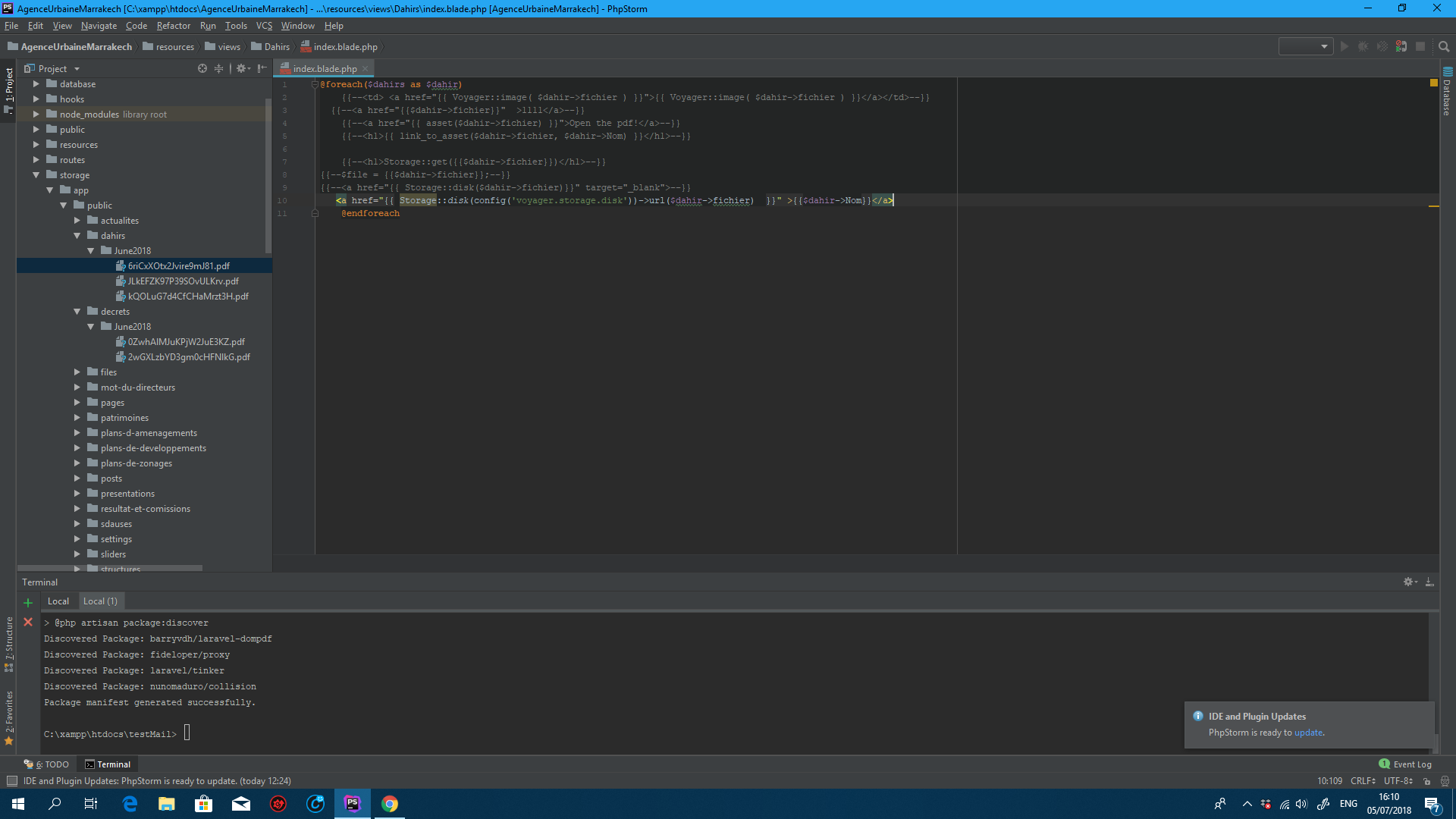 How to display a pdf stored from laravel voyager in the front end · Issue #24756 · laravel ...