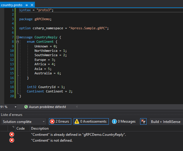 protocol buffers nested enum · Issue #1156 · grpc/grpc-dotnet · GitHub