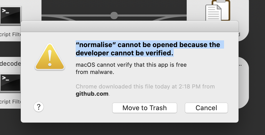 Running into this when I try to trigger this workflow in mac catalina · Issue #21 · willfarrell ...