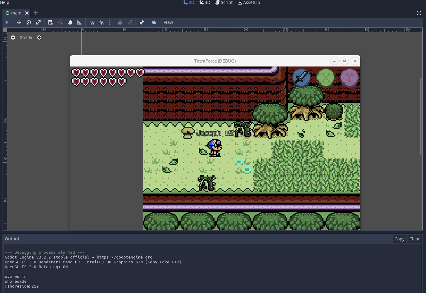 Parallel Universes on Beach Scene · Issue #192 · loudsmilestudios/TetraForce · GitHub