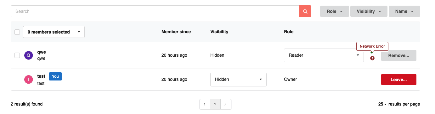 Members: actions error popup does not disappear · Issue #716 · inveniosoftware/invenio ...