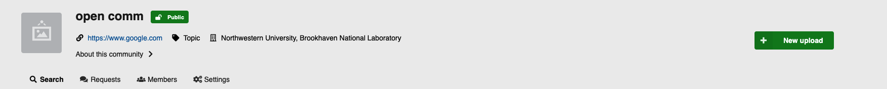 communities: add `restricted` label to the community header if the community is restricted ...