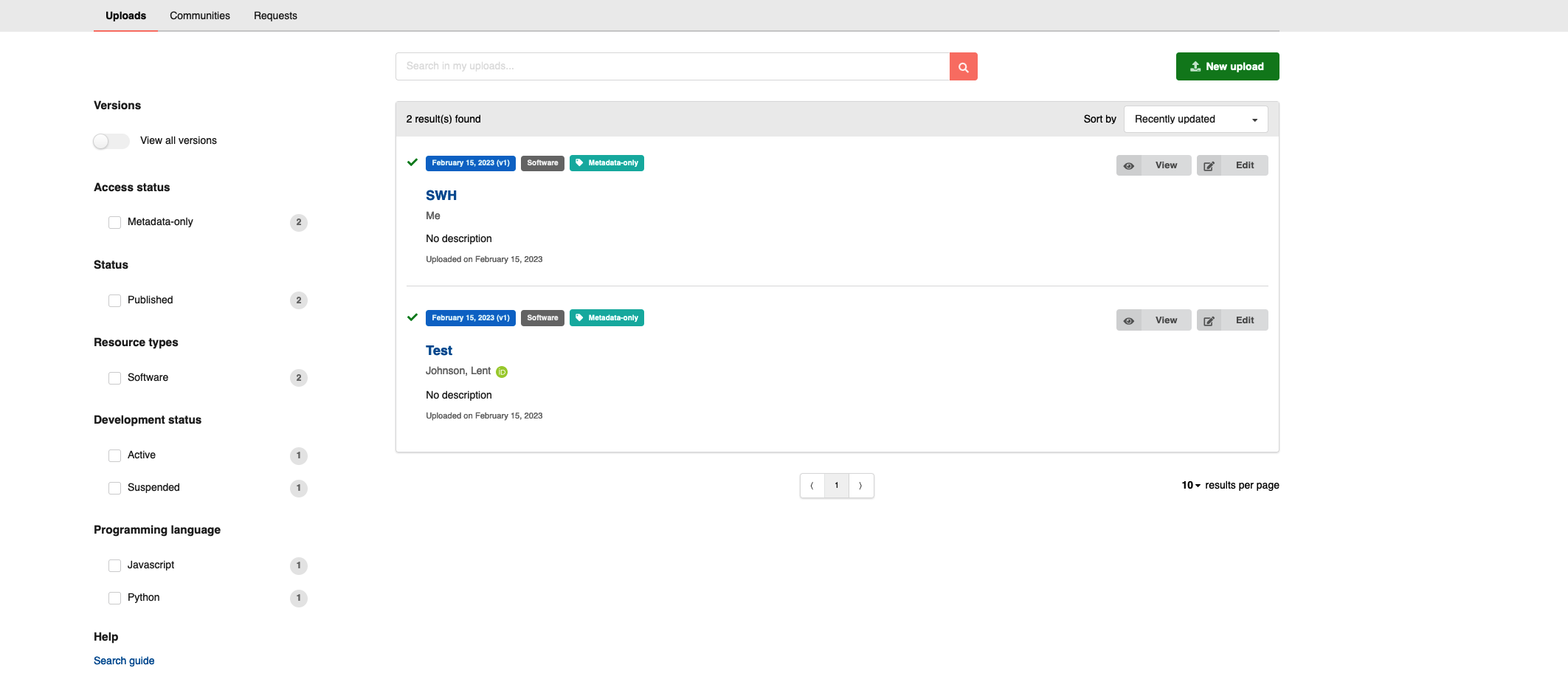 Implement Software Heritage (Code Meta) fields as custom fields · Issue #1186 · inveniosoftware ...