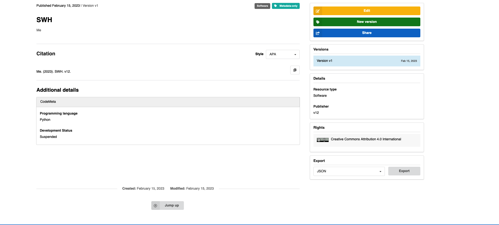 Implement Software Heritage (Code Meta) fields as custom fields · Issue #1186 · inveniosoftware ...