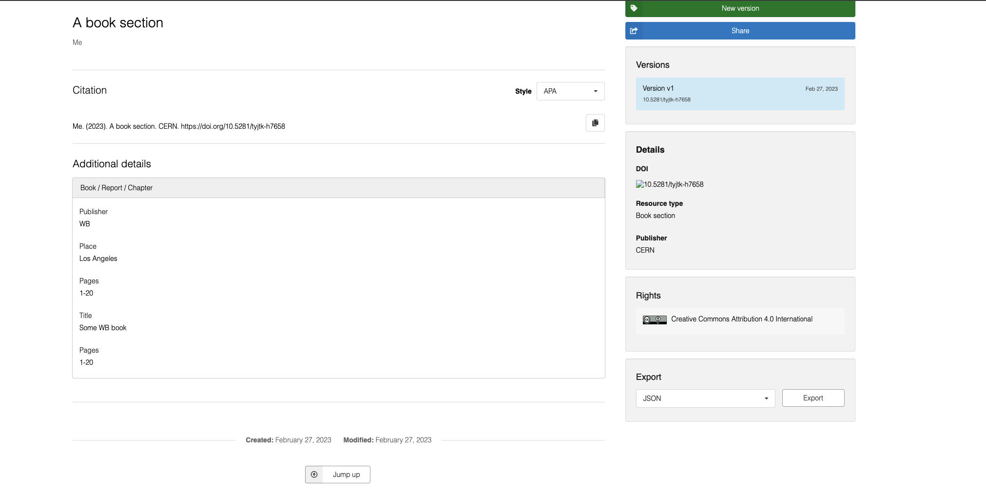 Implement imprint field · Issue #1215 · inveniosoftware/invenio-rdm-records · GitHub