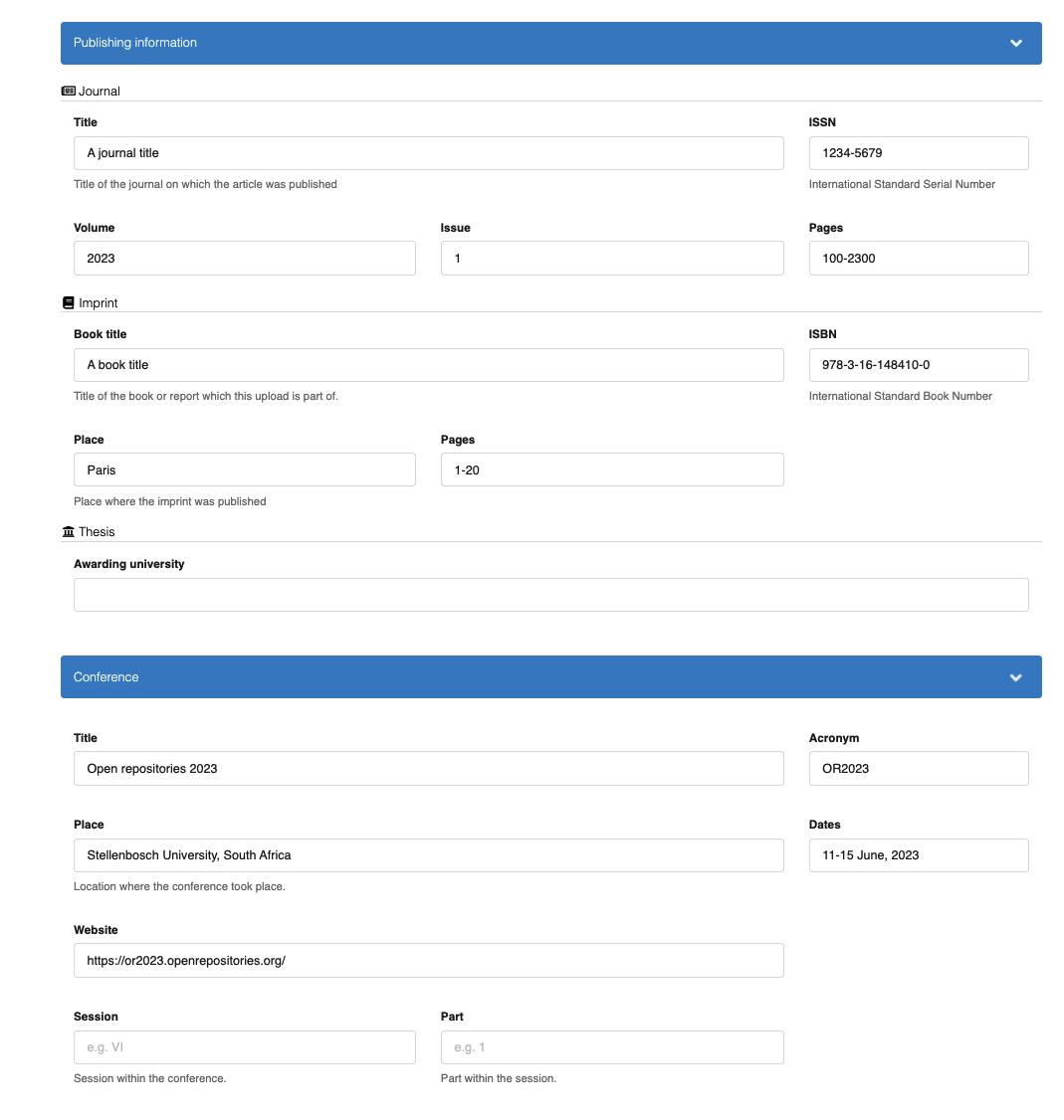 custom fields: update deposit form · Issue #1232 · inveniosoftware/invenio-rdm-records · GitHub