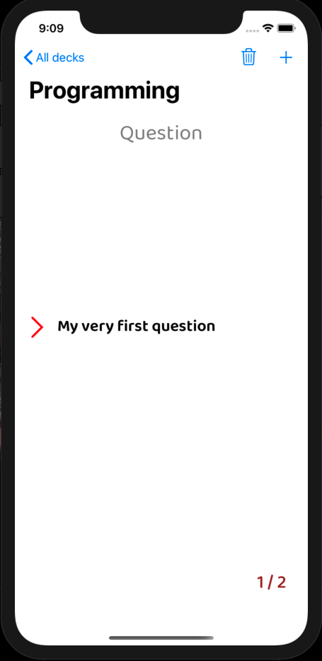 GitHub - lionelMaquet/Flashcards-iOS