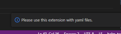 It only works on *.yml files it should also work on *.yaml files · Issue #20 · CYBAI/vscode-yaml ...
