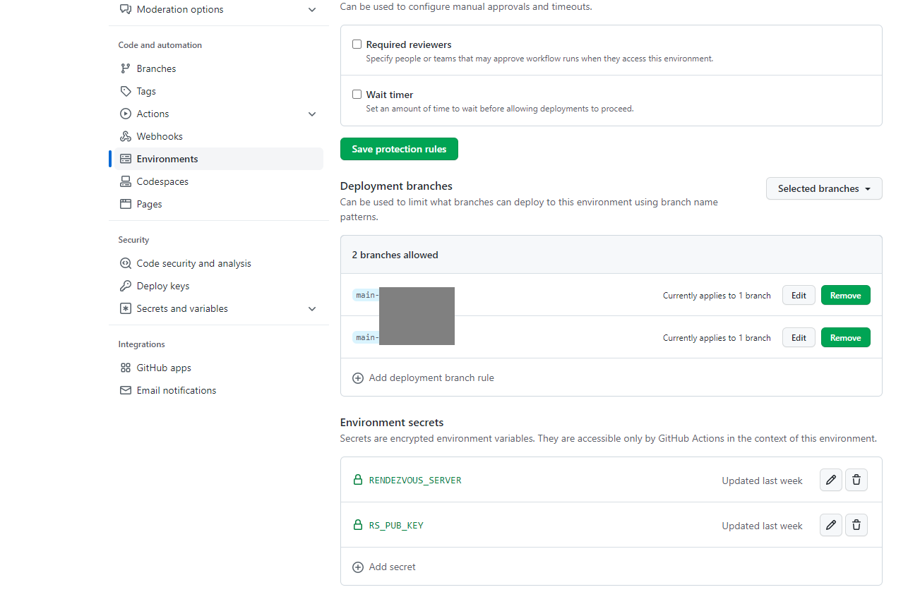 [Bug] RENDEZVOUS_SERVER variable is not used/working with github actions anymore · Issue #3126 ...
