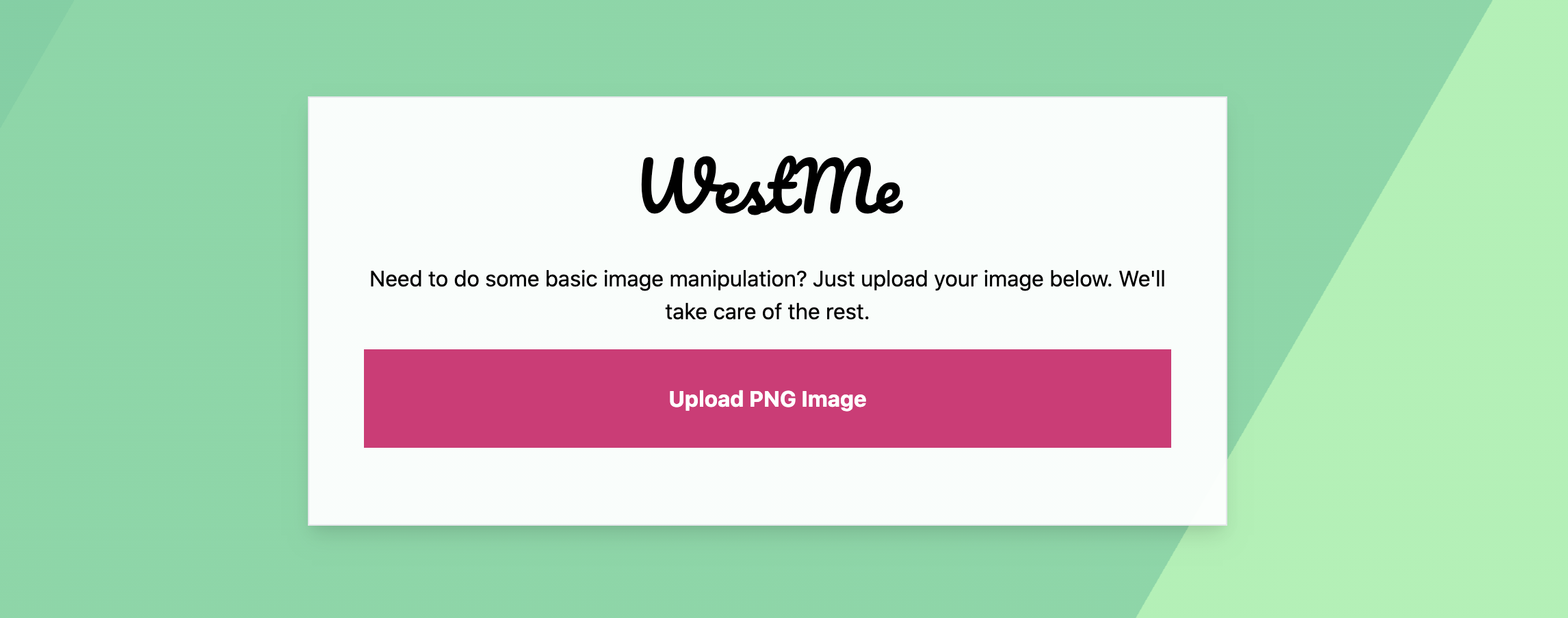 GitHub - Dreitser/WestMe: An optimized web app to convert an image into western style. Written ...