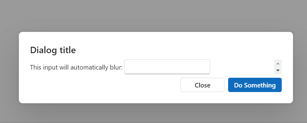 [Bug]: Dialog will blur incorrectly with React 18.2.0 and tabster 4.1.1 ...