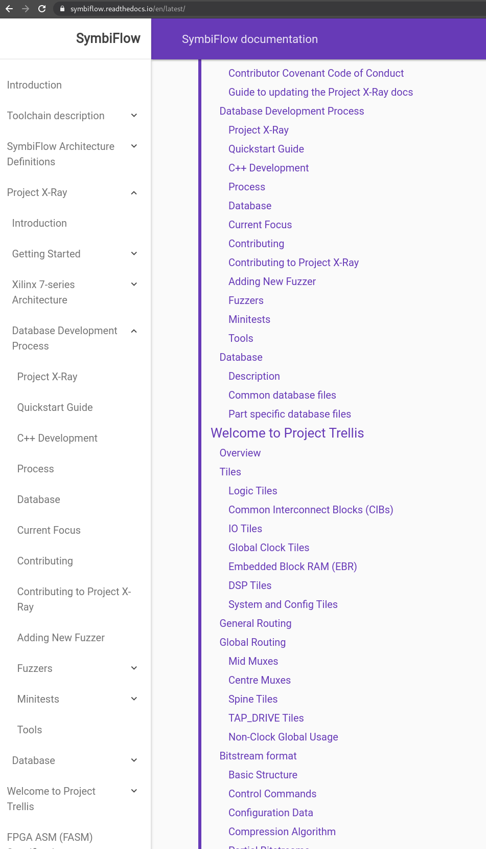 Inconsistent project documentation? · Issue #1504 · f4pga/prjxray · GitHub