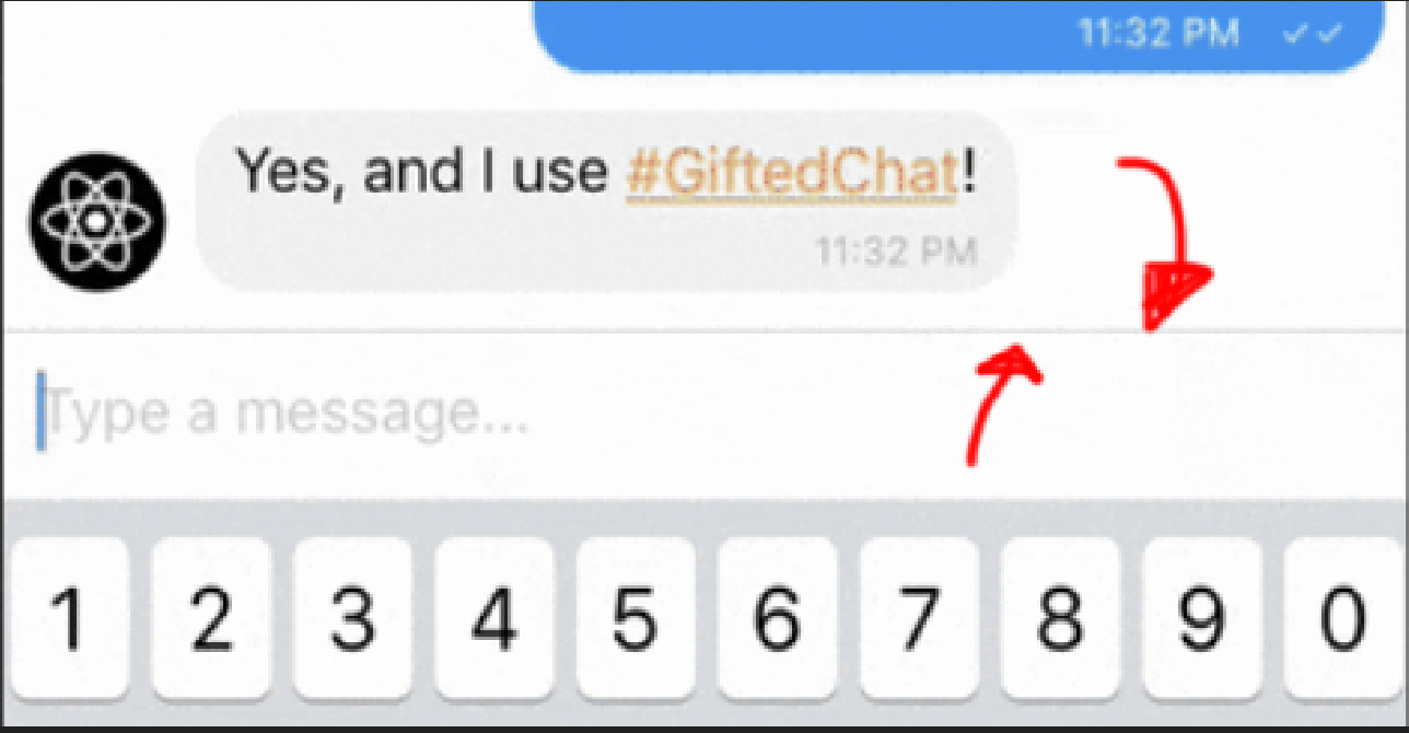 Is it possible to remove the line between the listView and the message ...