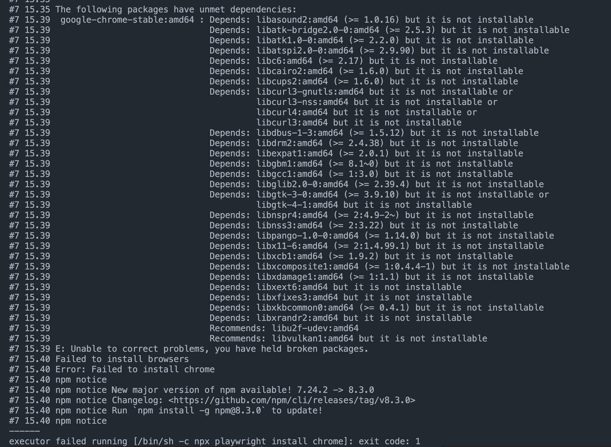 [Question] Run playwright docker using Apple Silicon (M1) macs · Issue #11150 · microsoft ...