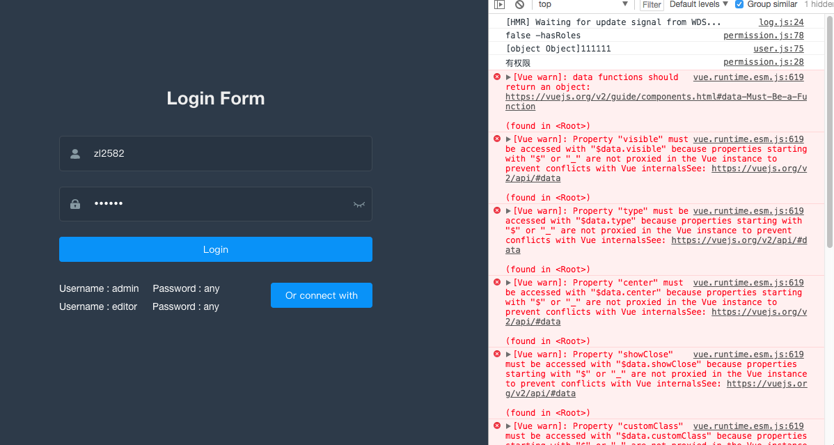 return roles.some(roles => route.meta.roles.includes(roles)) 这句启用后报错 · Issue #2282 · PanJiaChen ...