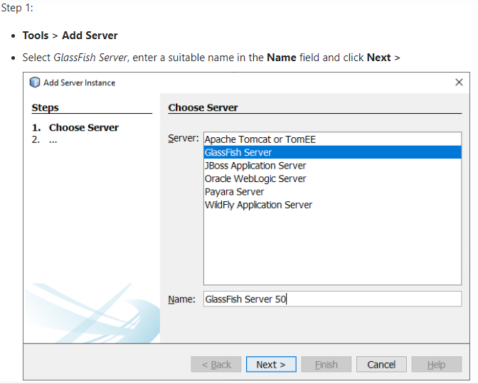 Add step by step Glassfish server in Netbeans · Issue #2 · Benawi/WebJSP-RegistrationSys · GitHub