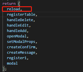 table的reload方法不生效 · Issue #326 · vbenjs/vue-vben-admin · GitHub