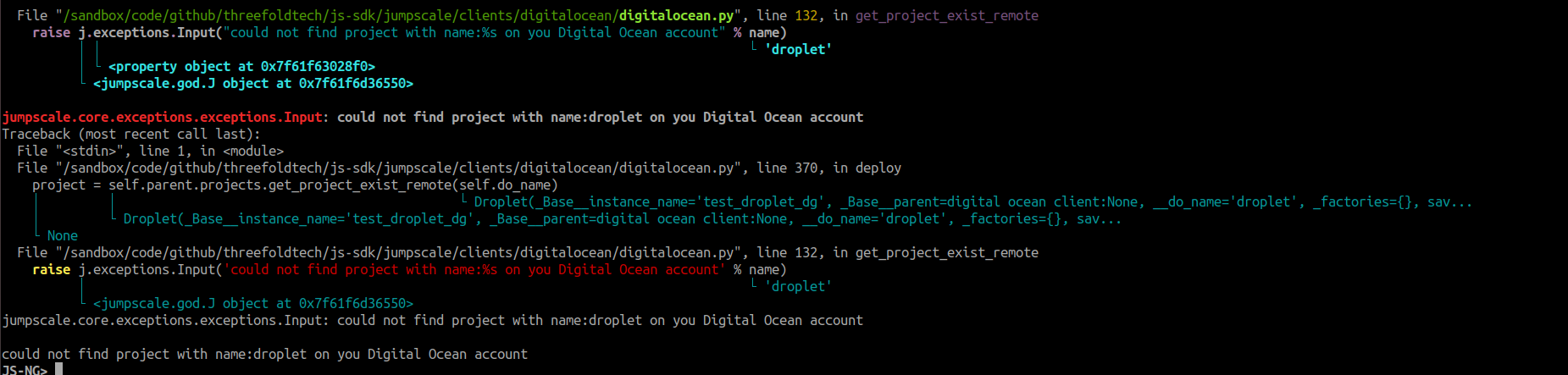 digital ocean client · Issue #156 · threefoldtech/js-ng · GitHub
