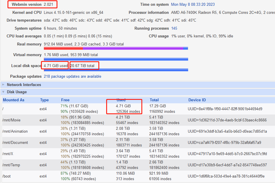 wrong usage of local disk space in version 2.021 · Issue #1901 · webmin/webmin · GitHub