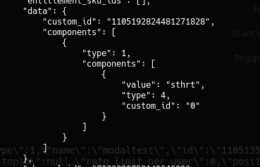 Interaction Create Modal variant missing supposedly required `style ...