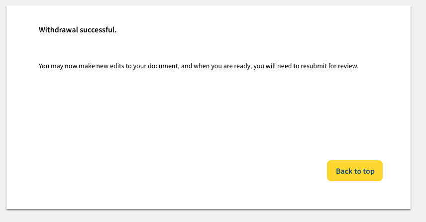 Wireframe withdrawal experience · Issue #812 · Enterprise-CMCS/eAPD · GitHub