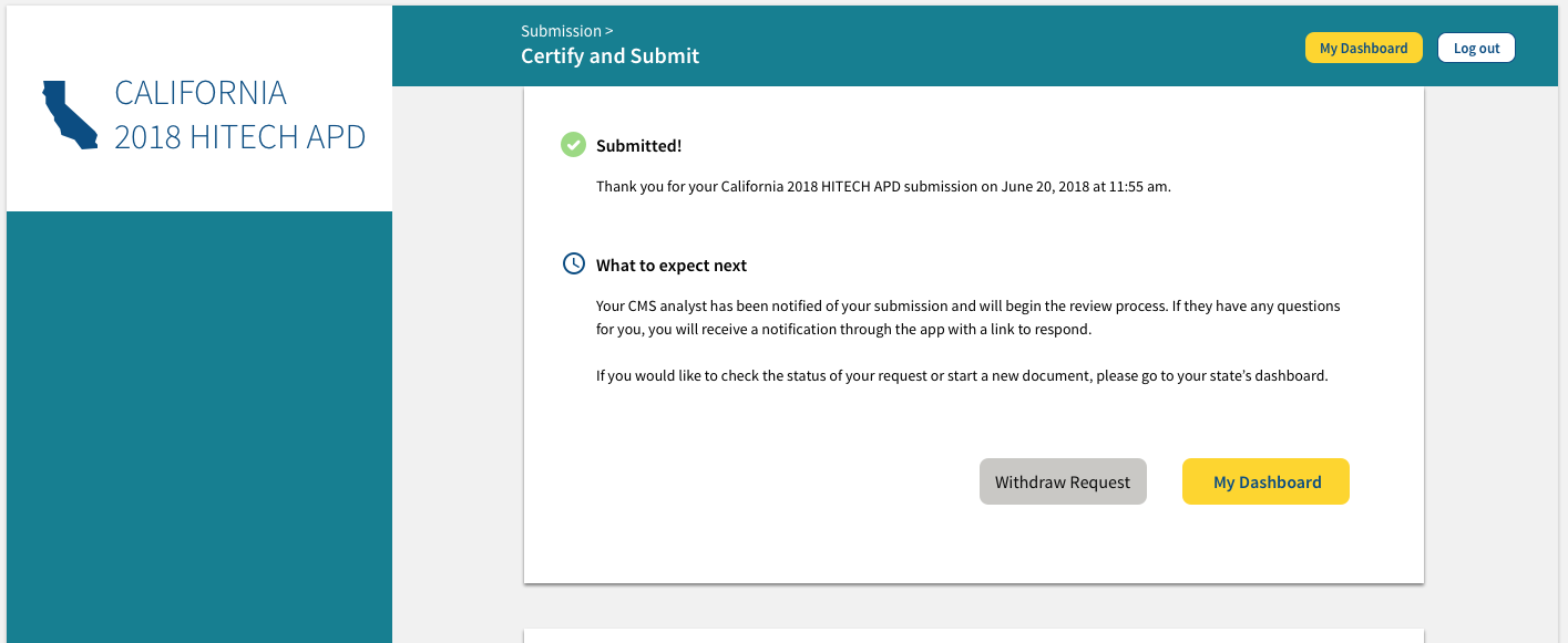 Apply sticky header to all sections · Issue #826 · Enterprise-CMCS/eAPD · GitHub