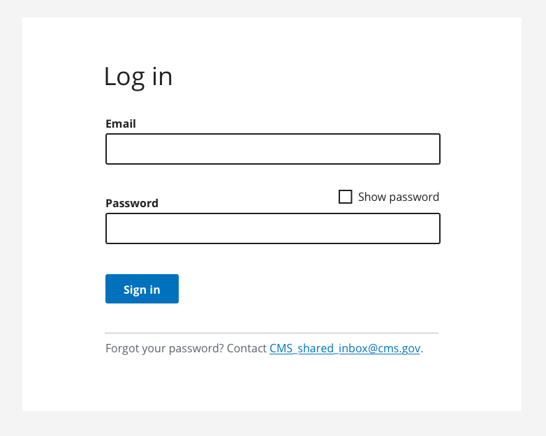 Apply CMS design system styles to user management flow · Issue #1306 ...