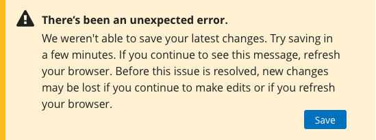 Implement unexpected error dialog · Issue #2112 · Enterprise-CMCS/eAPD ...